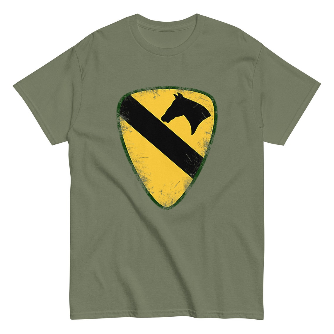 1st Cavalry Division Vintage Proud U.S Army Gift T-shirt - Etsy