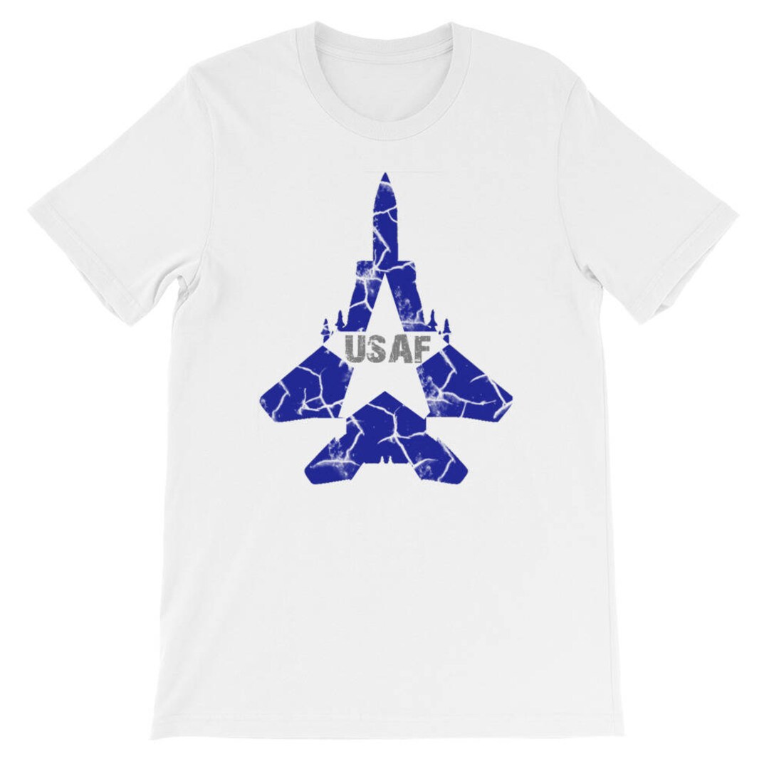 U.S. Air Force Shirt Original USAF Jet Gift T-shirt Short-sleeve Unisex ...