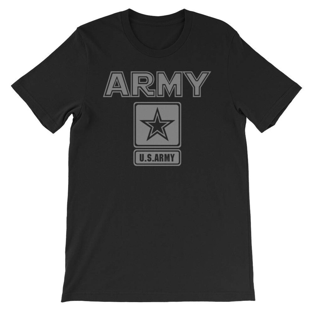 U.S. Army Logo Shirt Original Army Vintage T-shirt Short-sleeve Unisex ...