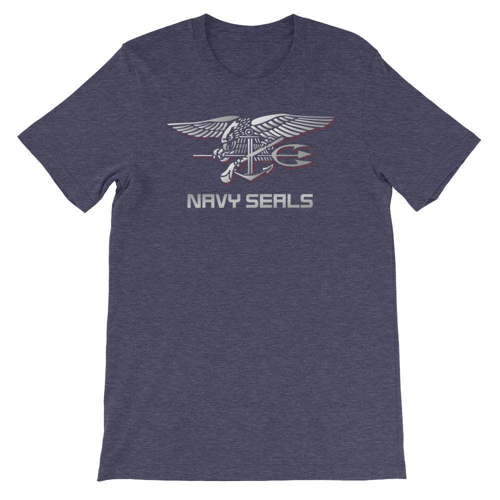 U.S. NAVY T-shirt Original Navy Seal Logo Gift Navy Seals Team Force ...