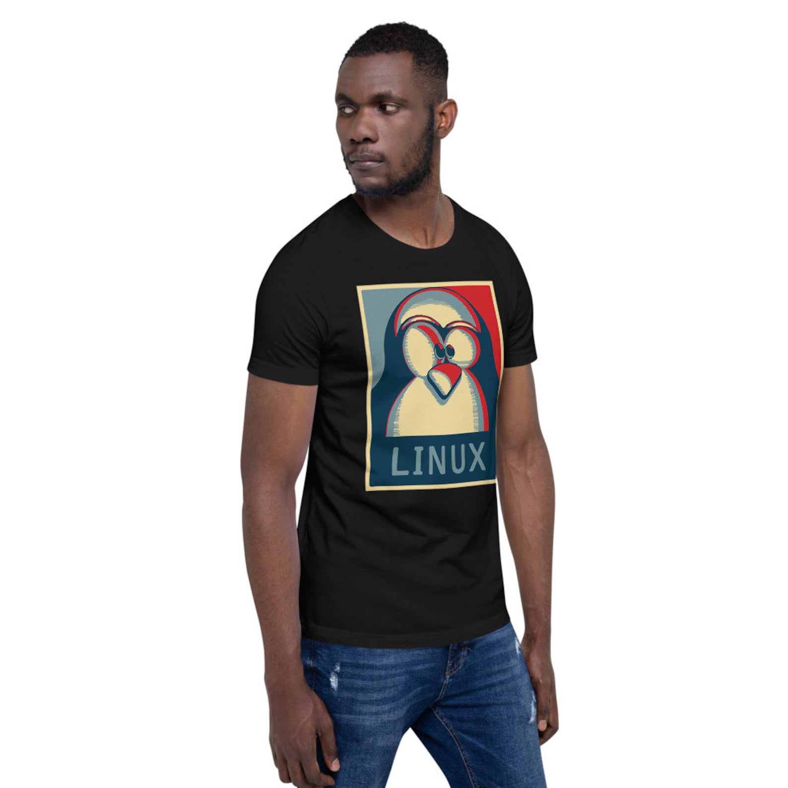 Linux T-shirt Cool Linux Geek Gift Short-sleeve Unisex T-shirt - Etsy