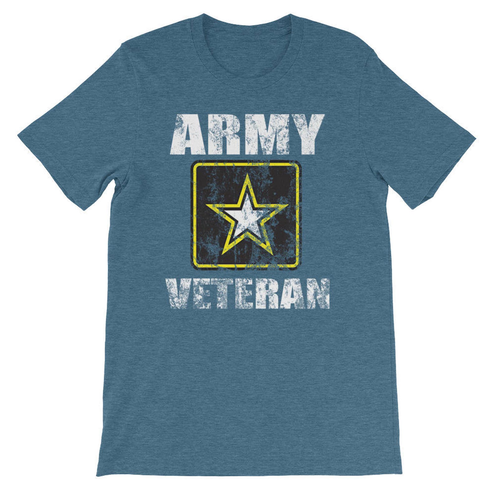 U.S. Army Veteran T-shirt: Original Logo, Unisex Short-sleeve Tee - Etsy