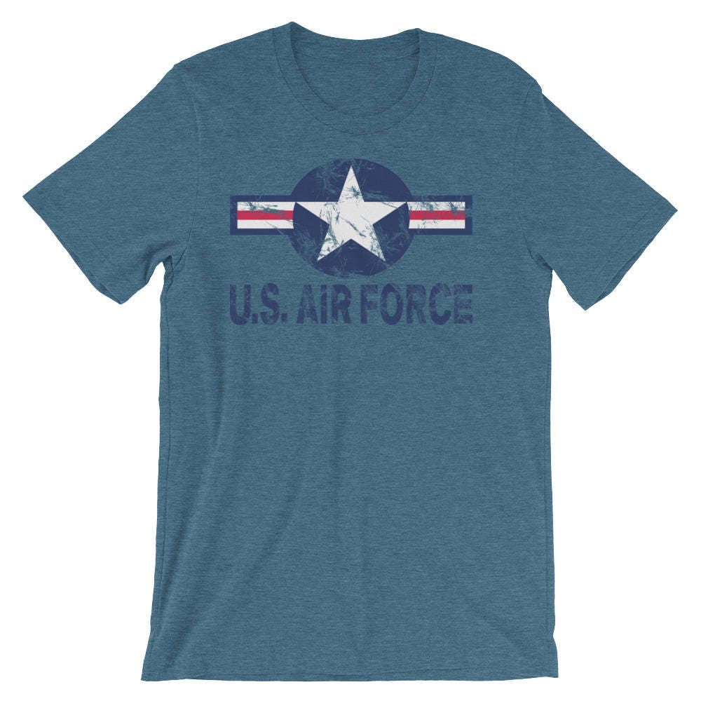 U.S. Air Force Tshirt Original USAF Vintage Logo USAF Gift T-shirt ...