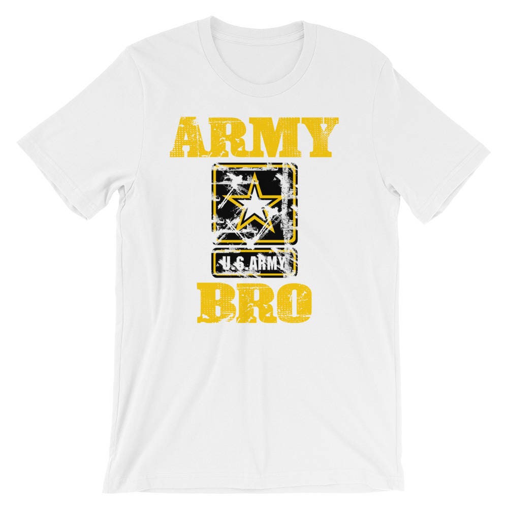 U.S. Army T-shirt Original Army Bro Gift Proud Army Brother Shirt Short ...