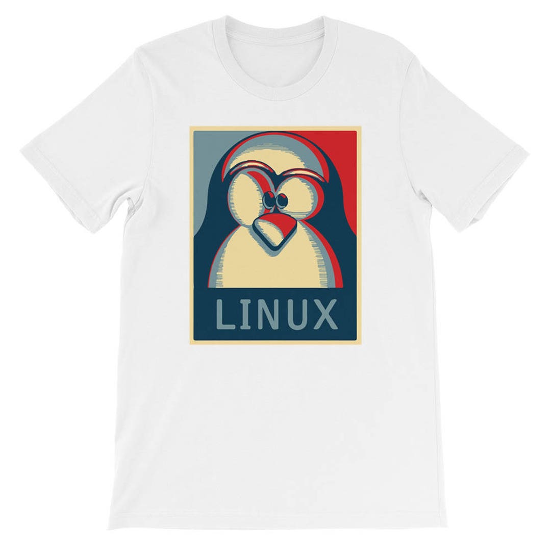 Linux T-shirt Cool Linux Geek Gift Short-sleeve T-shirt - Etsy