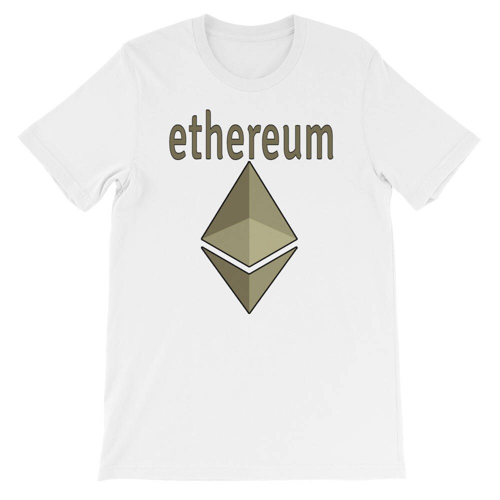 ETHEREUM munt T-shirt oorspronkelijke Eth logo Gift Shirt korte mouwen ...