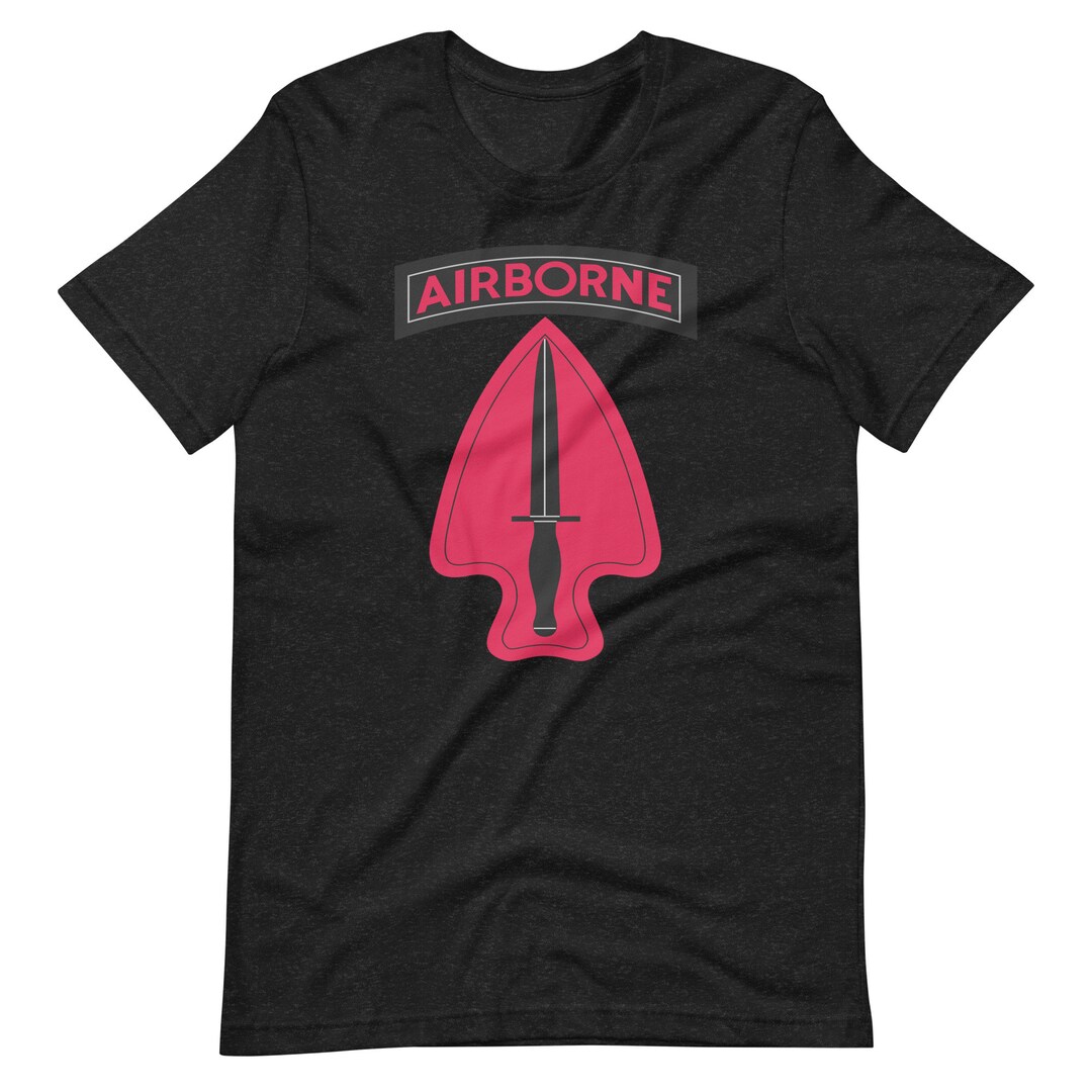 U.S. Army Special Operations Command Delta Airborne Tshirt - Etsy