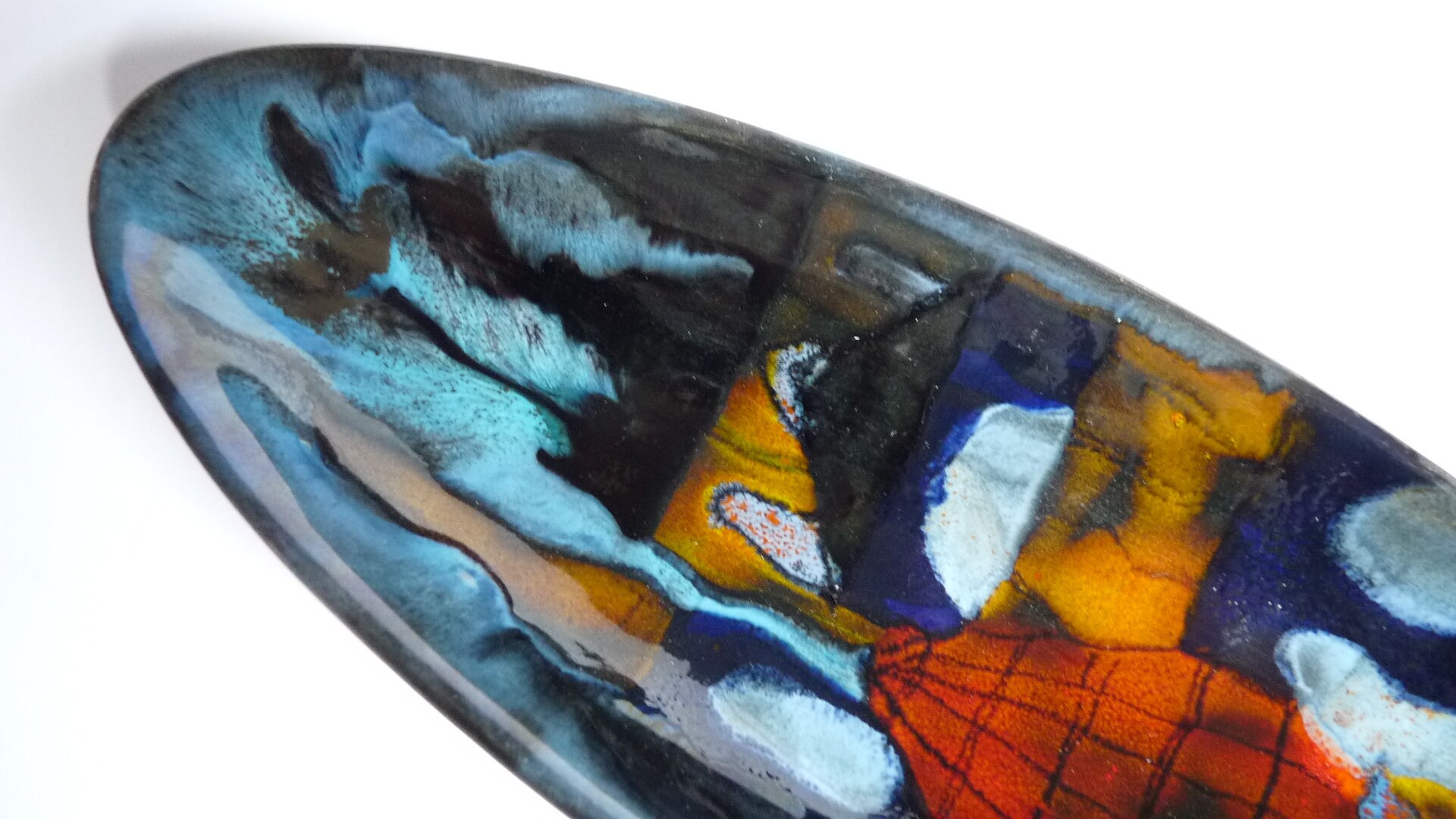 Ceramic Wall Plate by Antonio Milani Italian Pottery Mid Century Modern ...