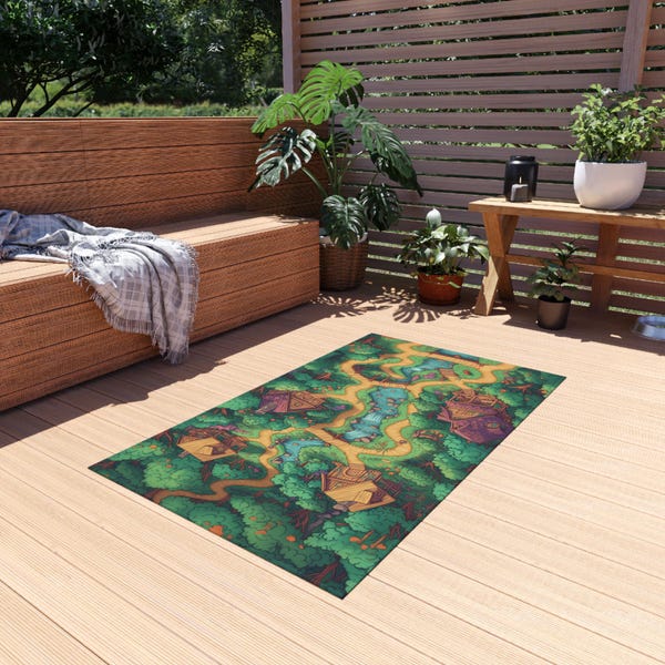 Forest Play Mat - Etsy