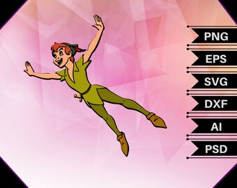 Peter pan clipart | Etsy