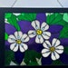 Stained Glass Mosaic Columbines Window Suncatcher - Etsy