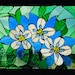 Stained Glass Mosaic Columbines Window Suncatcher - Etsy