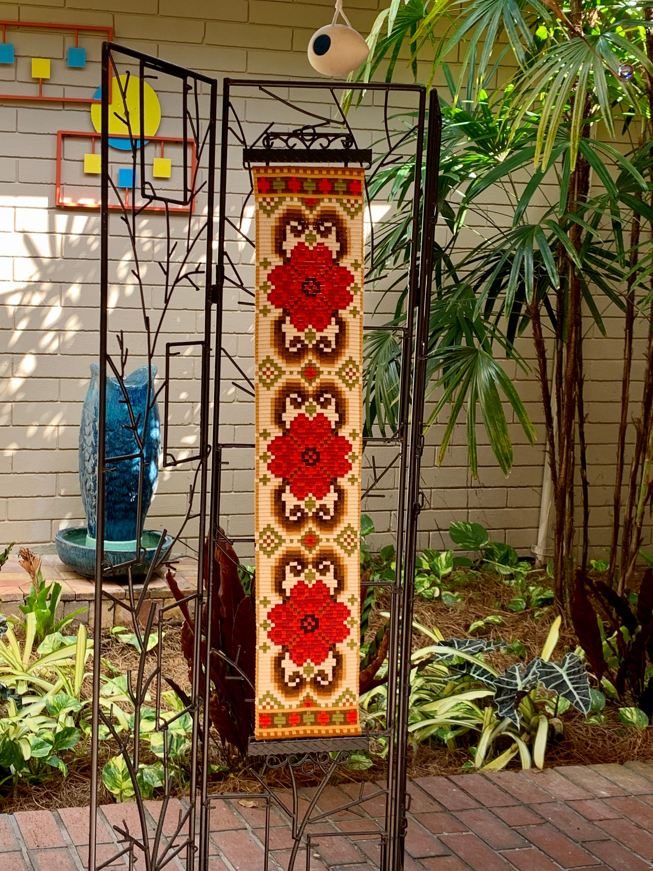 Vintage Mid Century Wall Hanging - Etsy