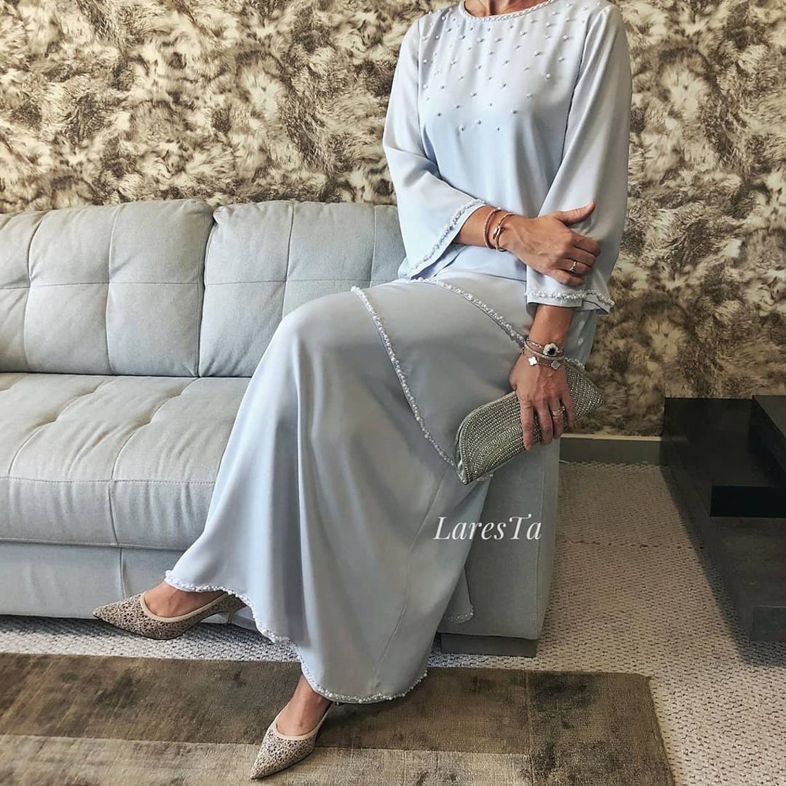 Embellished 3 Layer Dress - Etsy