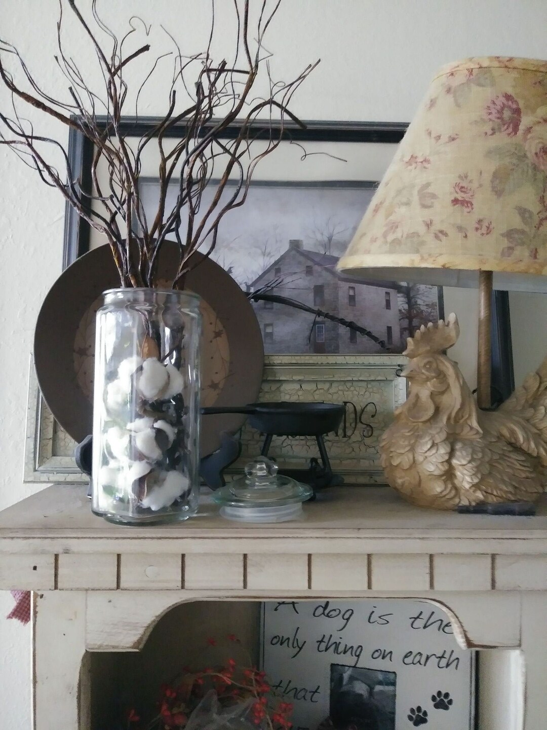 Farmhouse Twig Branches, 8 Wired Twig Branches, Twig Accents, Twig ...