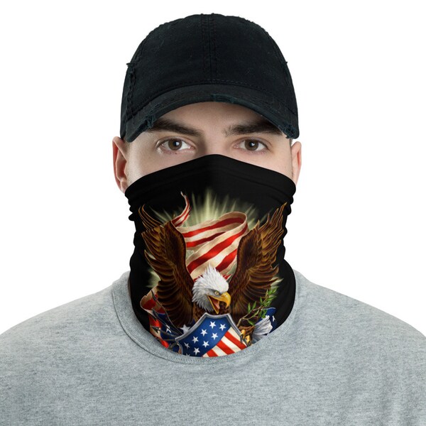 Usa Flag Mask - Etsy