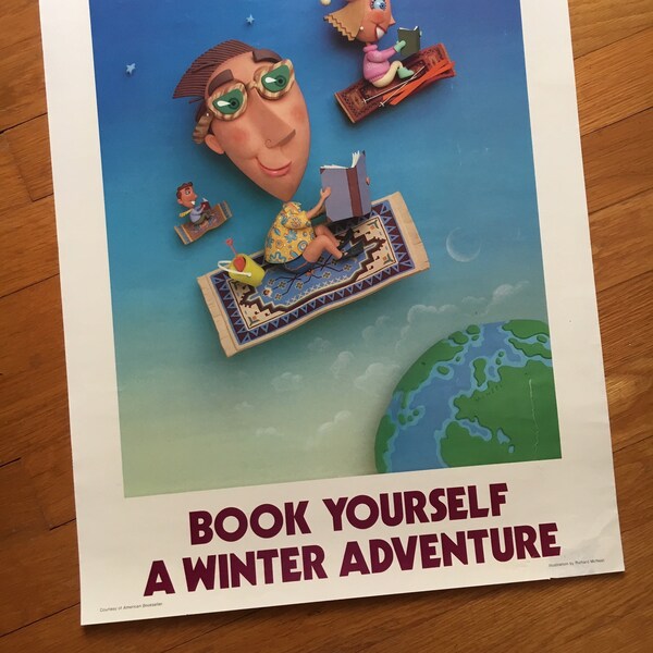 Reading is an Adventure Poster - Etsy