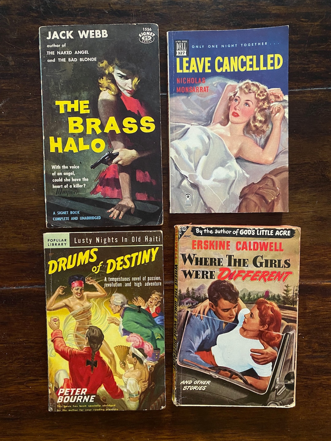 4 Vintage Paperback Books. 1940's-50's - Etsy