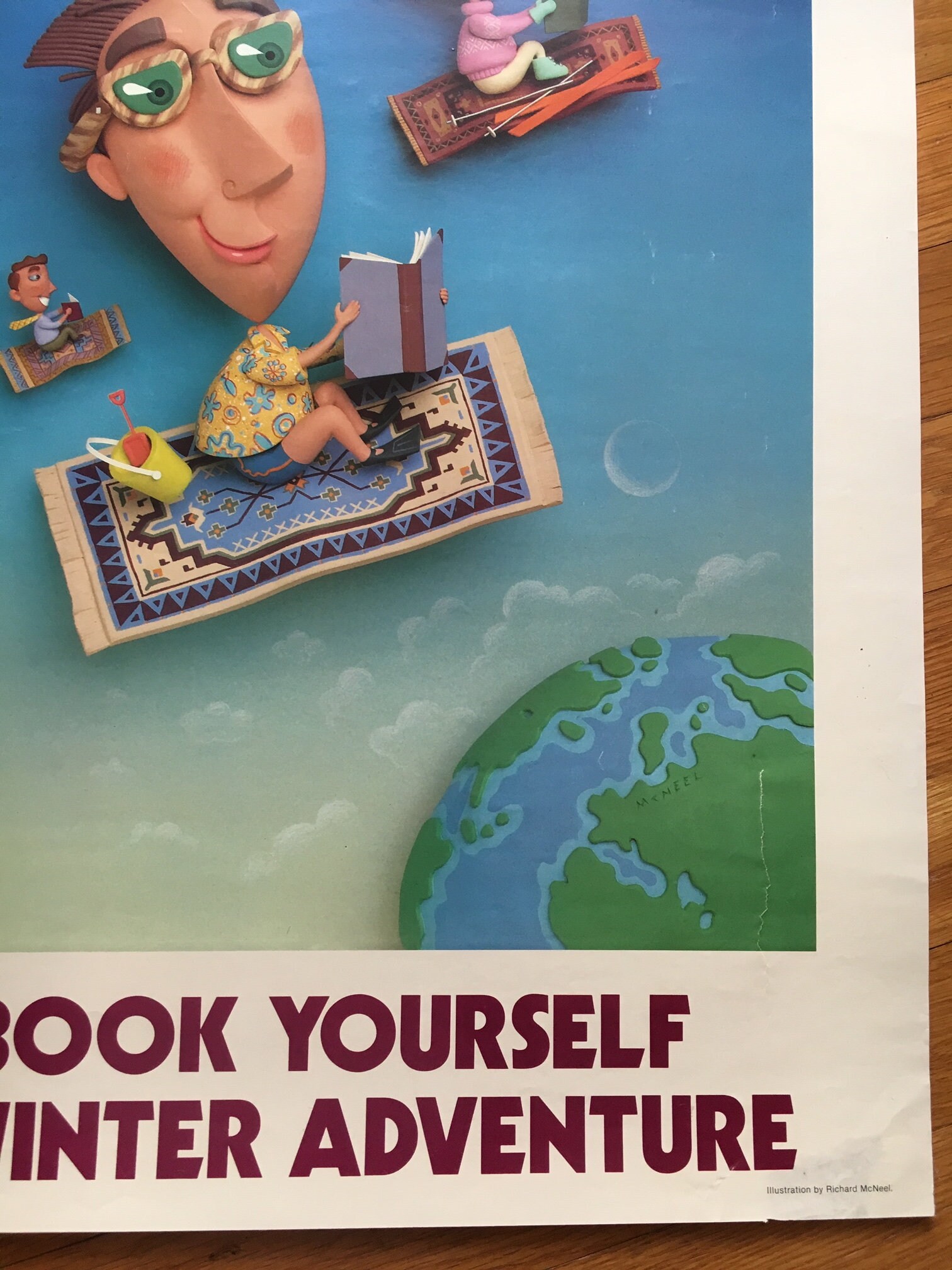 Reading 'adventure' Poster - Etsy