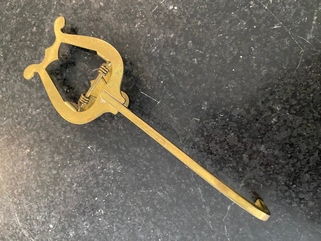 Vintage Brass Trumpet Sheet Music Holder. - Etsy