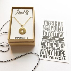 Lead Me, Graduation Gifts, Christian Necklaces, Gifts for Graduate ...