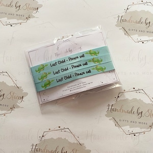 Personalised Missing Child Bracelet|fabric Wristband Festival|lost ...