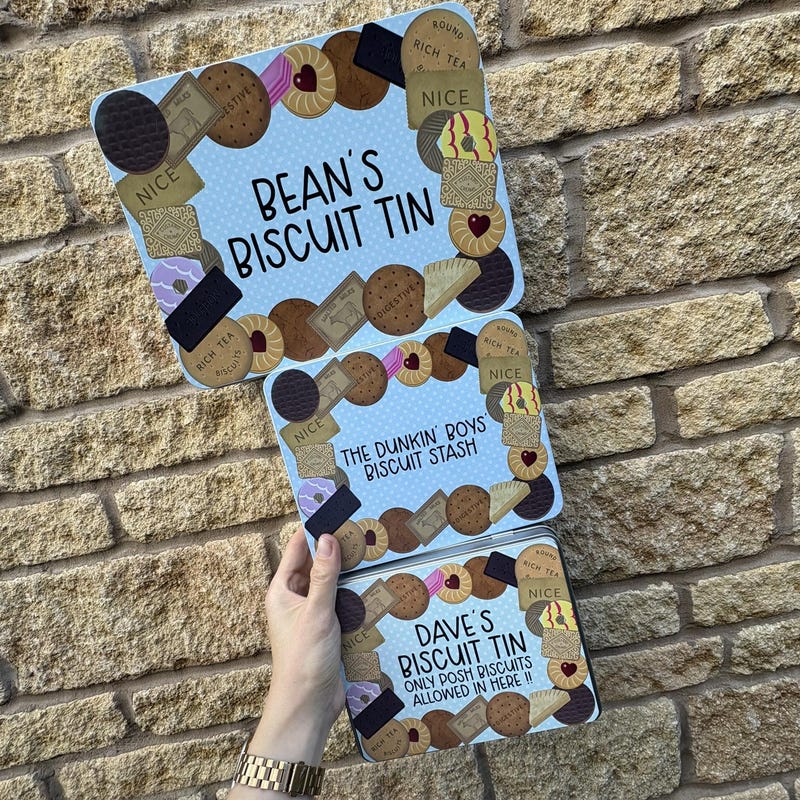 Novelty Biscuit Tins - Etsy UK