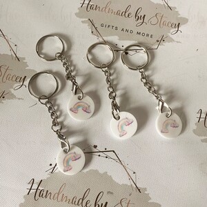 Personalised Trolley Coin|rainbow Shopping Trolley Token|thank You ...