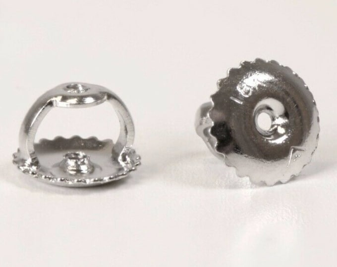 18k Solid Real Gold Earrings: Ball Earrings Screw Back 6mm - Etsy