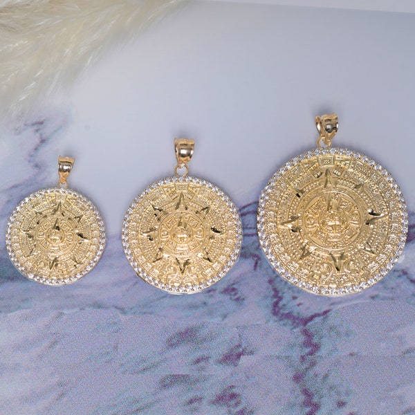 Gold Aztec Calendar - Etsy