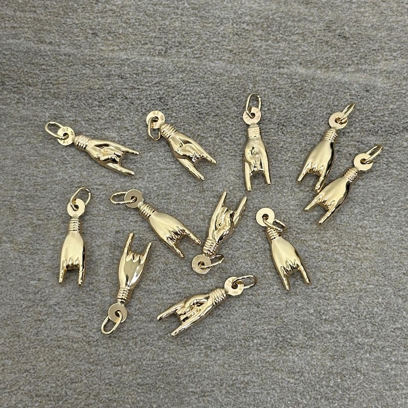 Italian Hand Charm - Etsy