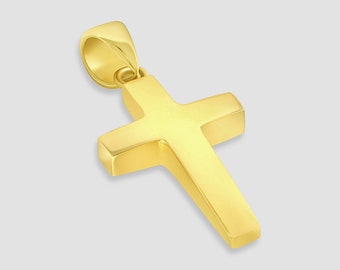 Thick Chain Cross - Etsy