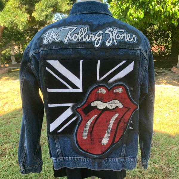Rolling Stones Patch - Etsy