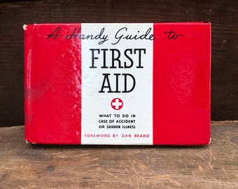 First aid book | Etsy
