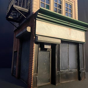 360 Corner Store – 1/12 Scale – Physical Miniature Prop for Action ...