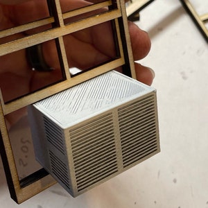 1/12 Scale AC Window Unit STL File: Dollhouse Diorama (digital Download ...