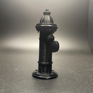 Sidewalk Fire Hydrant – 1/12 Scale – Physical Miniature Prop for Action ...