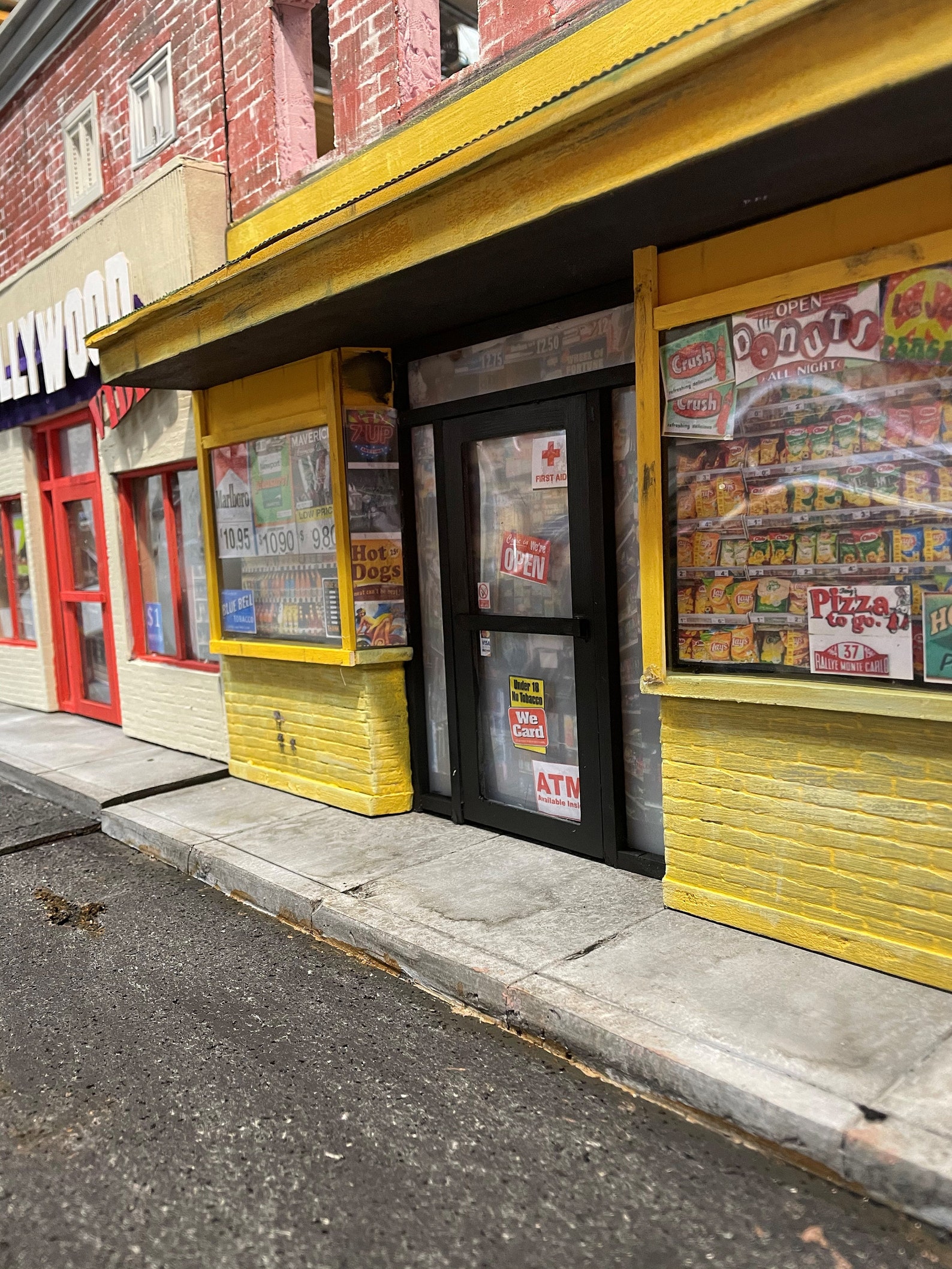 Handcrafted 36-inch Diorama Miniature City for Action Figures Display ...