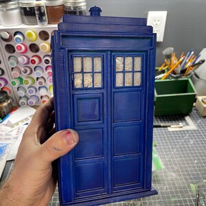 Tardis Police Box Model: 1/12th Scale Doctor Who Collectible - Etsy