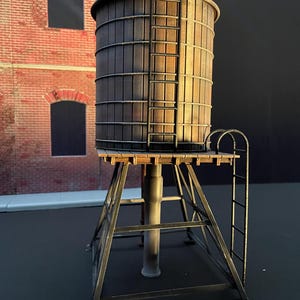 NYC Rooftop Water Tower – 1/12 Scale – Physical Miniature Prop for ...