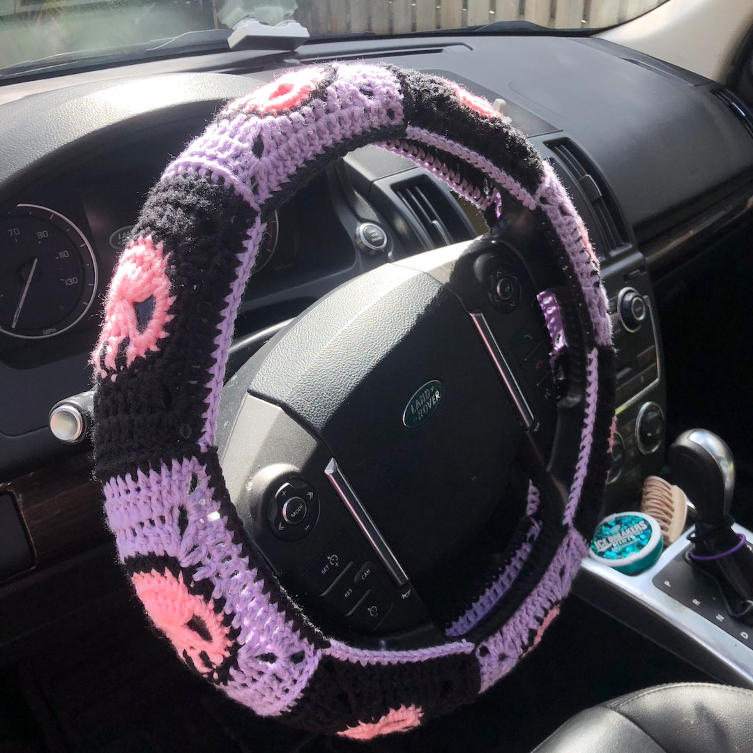 Cute Kawaii Skull Steering Wheel Cover (custom Colors Upon Request!) - Etsy