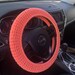 Black Glow-in-the-dark Skull Steering Wheel Cover (custom Colors Upon ...