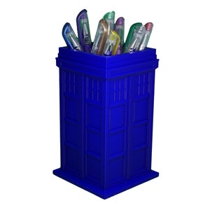 Police Box Stationery Holder - Etsy