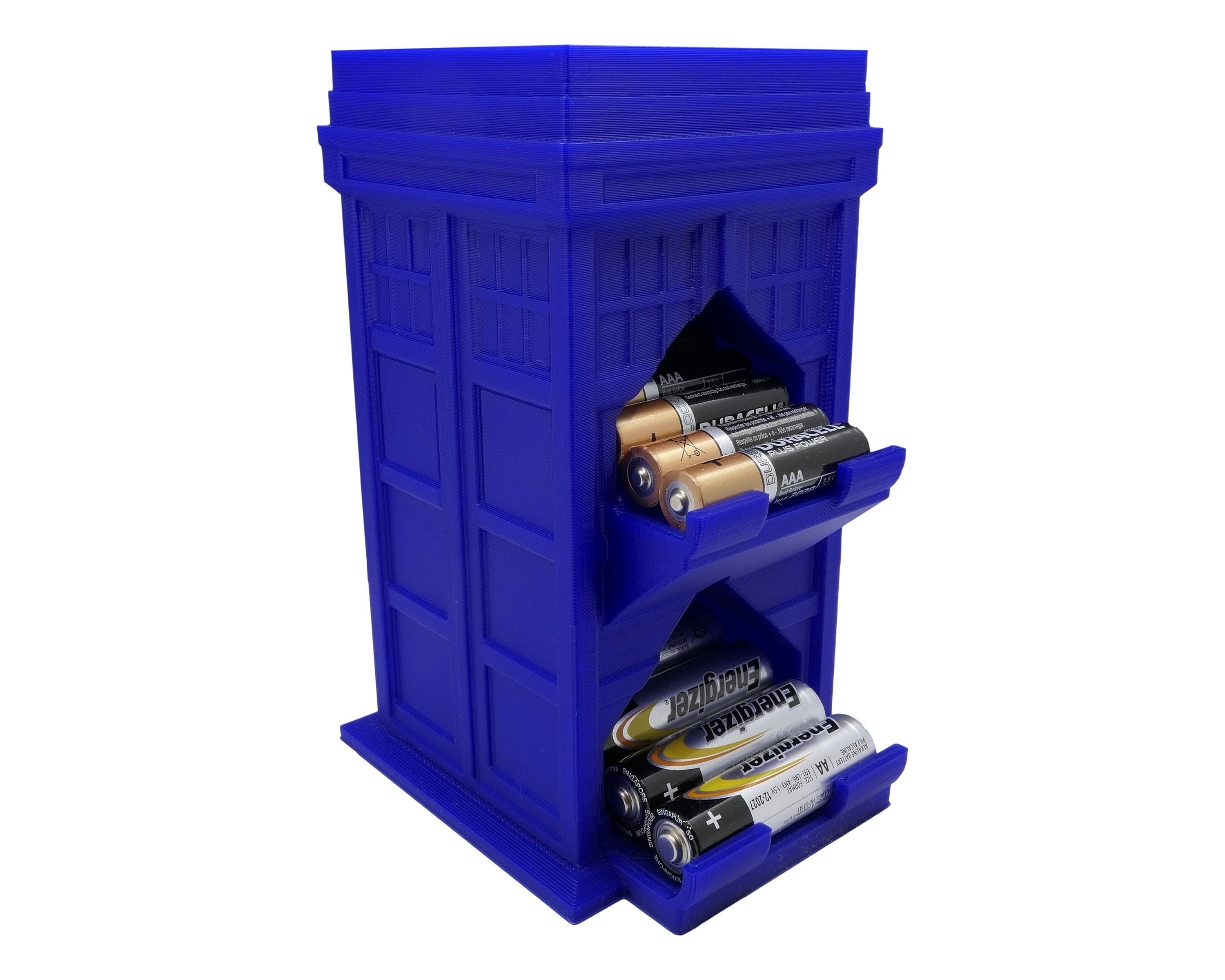 AA and AAA Police Box Battery Dispenser - Etsy UK