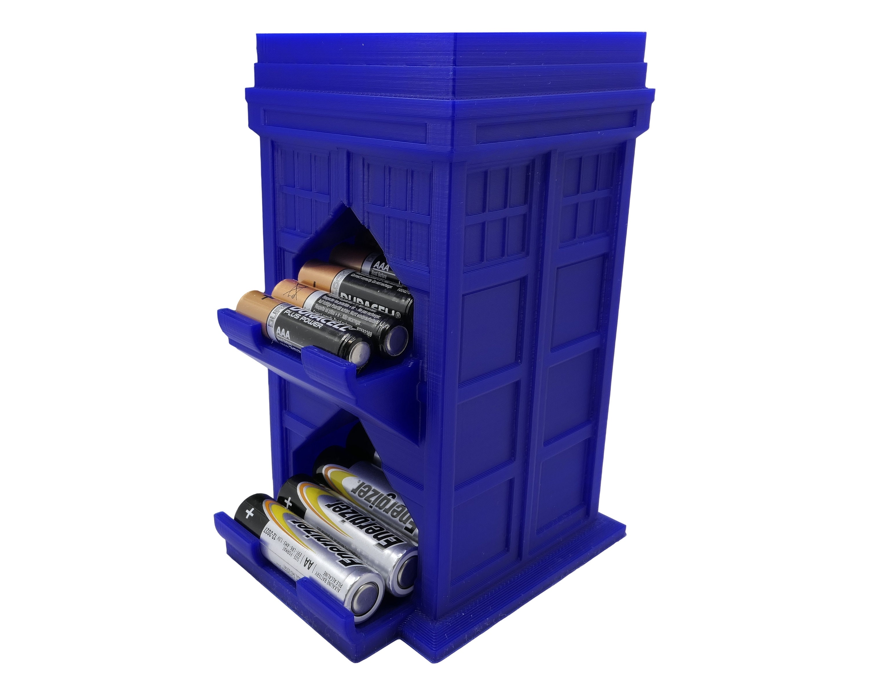 AA and AAA Police Box Battery Dispenser - Etsy UK