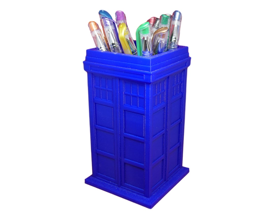 Police Box Stationery Holder - Etsy