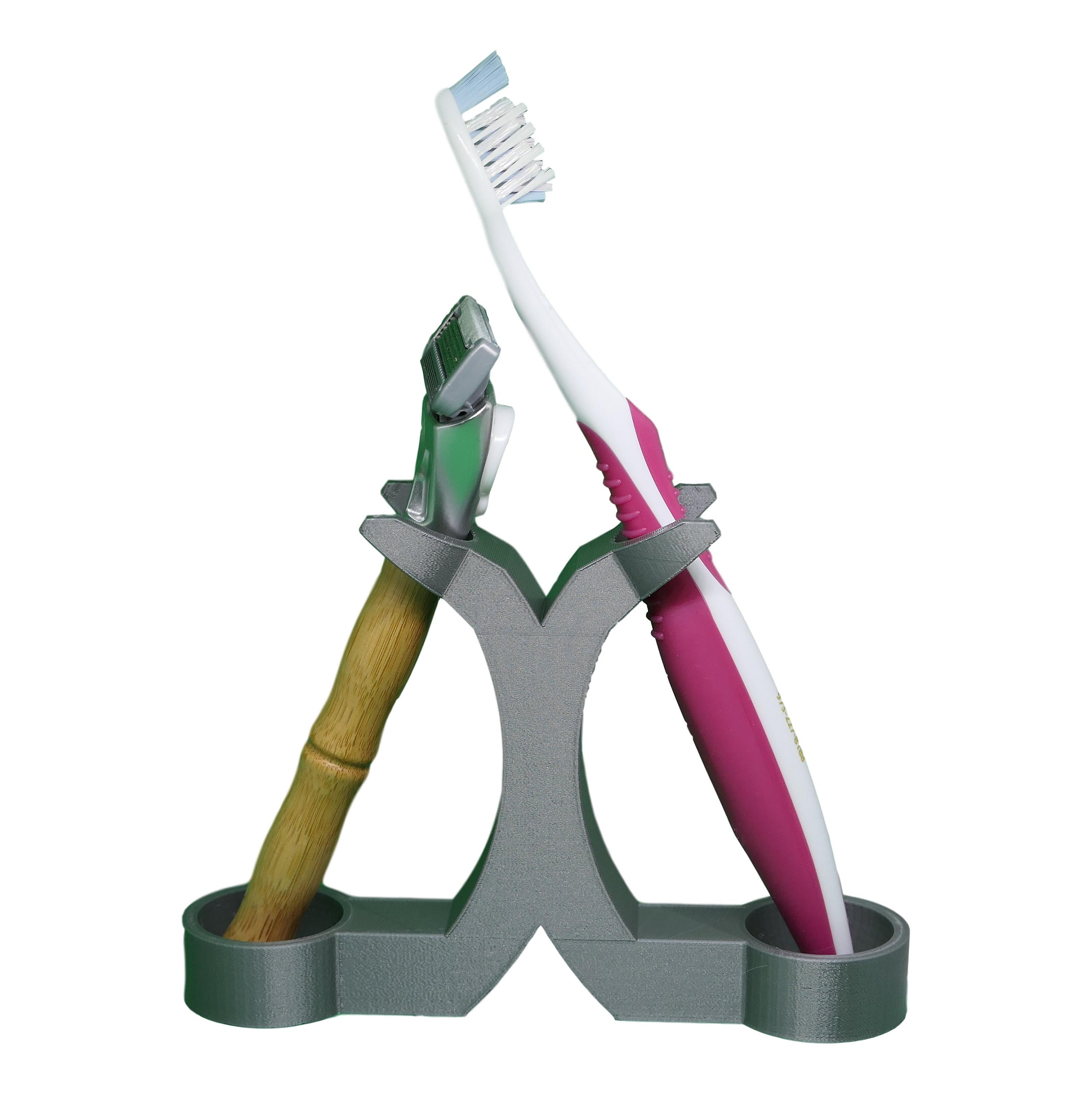 Toothbrush and Razor Holder - Etsy