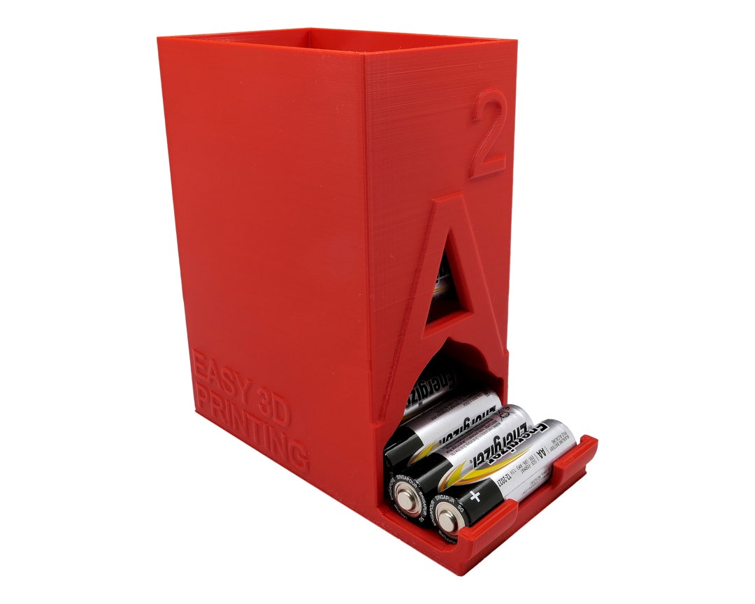 Large Capacity AA Battery Holder and Dispenser - Etsy