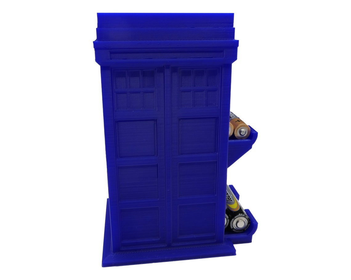 AA and AAA Police Box Battery Dispenser - Etsy UK