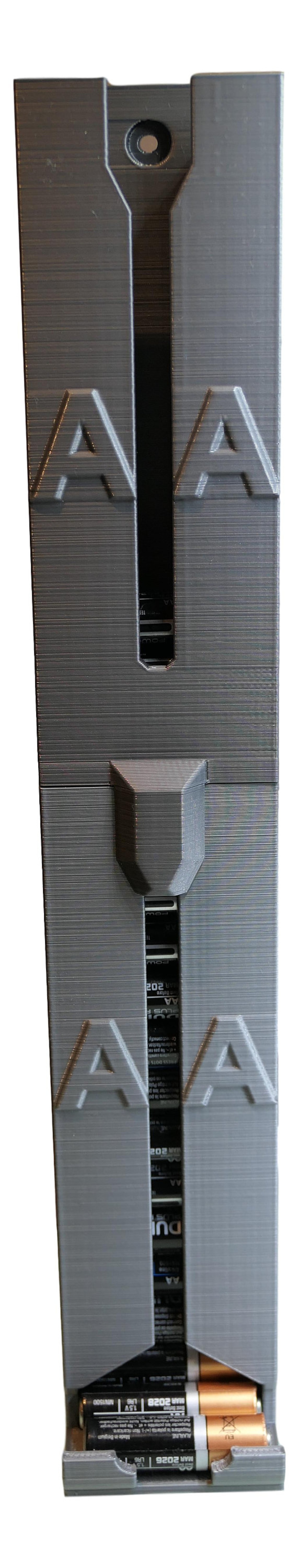 Wall Mounted AA and AAA Battery Dispensers Holders Storage Caddy - Etsy